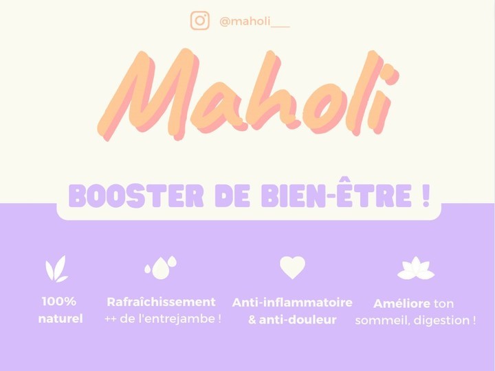 Maholi - Booster de bien-être - Sororifemme-Endométriose